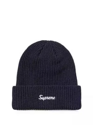 Supreme Loose-gauge Beanie Hat - Blue