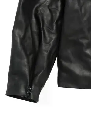 MA+ Button-up Leather Jacket