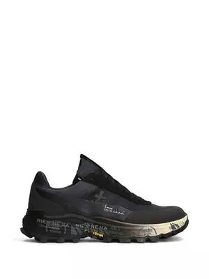 Premiata Devin Logo-patch Sneakers - Blue
