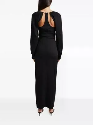 Christopher Esber Ruched Cutout-detail Maxi Dress