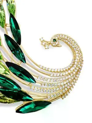 HZMER JEWELLERY Hara Faux-gem Brooch
