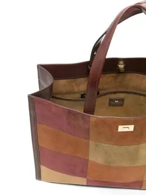 ANYA HINDMARCH Mortimer Patchwork Suede Tote Bag
