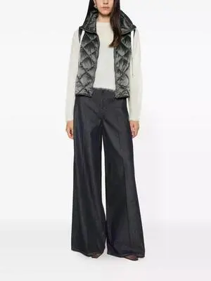 Max Mara The Cube Quilted Gilet - Grey