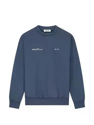 OLAF Logo-print Sweatshirt - Blue