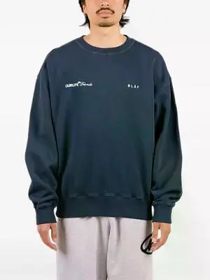 OLAF Logo-print Sweatshirt - Blue