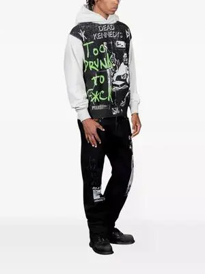 PLEASURES Tdtf Fleece Hoodie