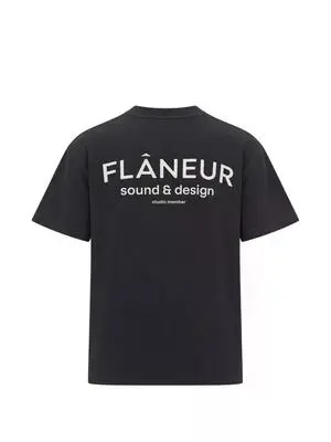 FLANEUR Sound & Design Studio Logo-print Cotton T-shirt