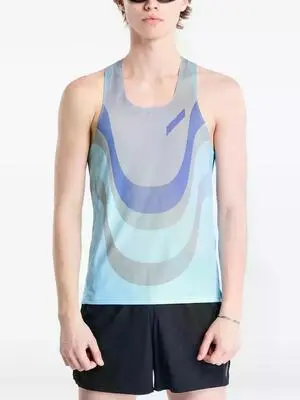 SOAR Race Vest 2.0 Graphic-print Vest - Blue