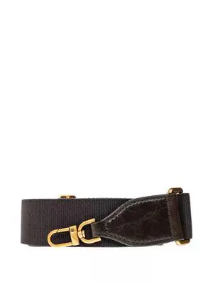 Michael Kors Bryant Medium Woven Suede Camera Crossbody Bag