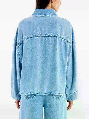 VICOLO Patch-pocket Denim Jacket