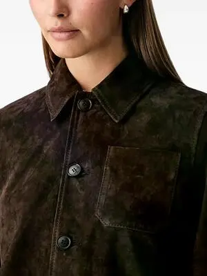 JOOP! Suede Button-up Jacket