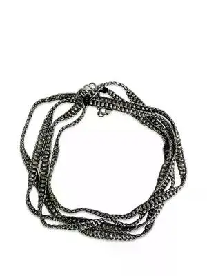 Brunello Cucinelli Monili Multi-strand Bracelet - Silver