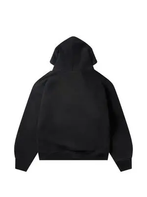 Vaquera Trompe L'oeil Graphic-print Hoodie - Black