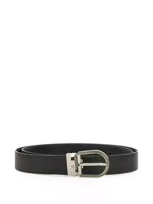 Montblanc Horseshoe Buckle Belt - Grey