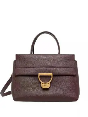 COCCINELLE Arlettis Leather Tote Bag - Red