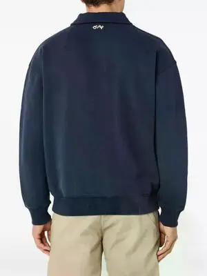 OLAF Logo-embroidered Polo Sweater