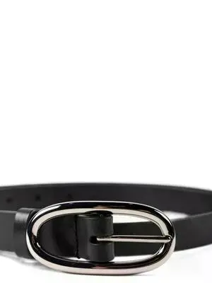 Tory Burch Oval-buckle Leather Belt