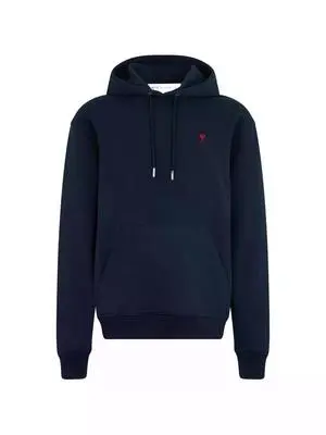 AMI Paris De Coeur Hoodie - Blue
