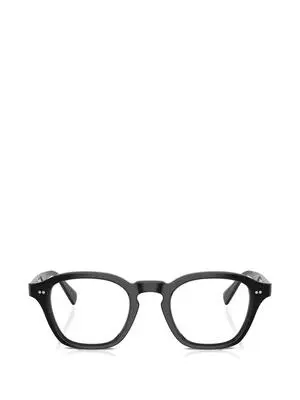 Oliver Spencer Eyles-r Geometric-frame Glasses - Black