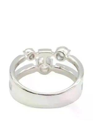 TASAKI 2010s Diamond Double-band Ring