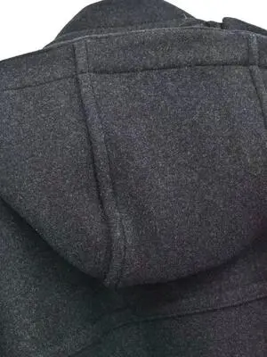 Hermès Hooded Toggle-fastening Coat