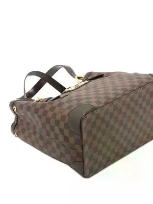 LOUIS VUITTON 2011 Damier Ebene Hampstead Mm Tote Bag