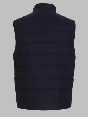 FAY Gilet In Jersey Tecnico Trapuntato