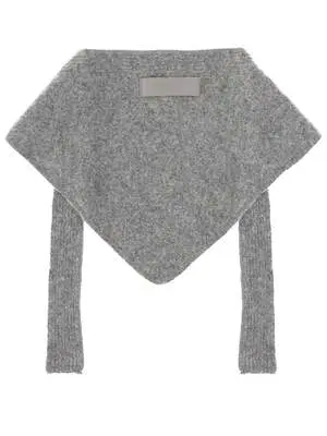 Jacquemus Scialle Le Châle Gros Grain - Gray