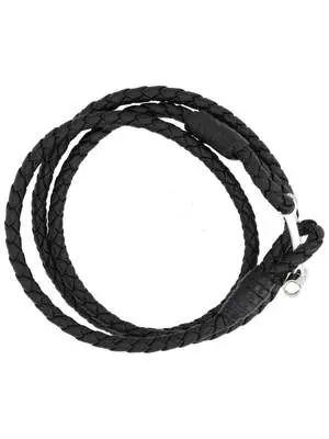 TOM FORD Bracciale In Pelle Intrecciata