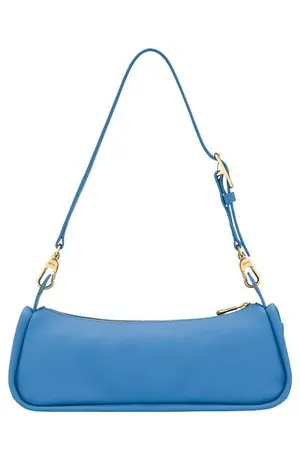 Longchamp Roseau Small Leather Shoulder Bag
