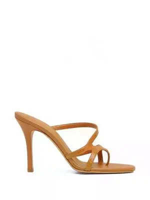 Christopher Esber Calathea Leather Heeled Sandals