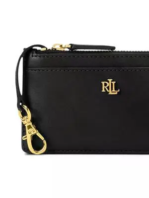 Ralph Lauren Logo-plaque Calf Leather Card Holder