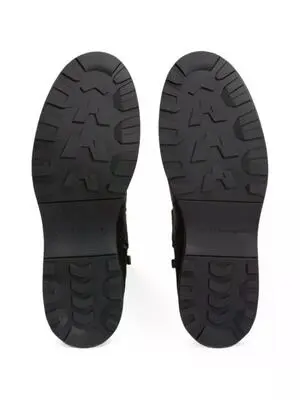 Tommy Hilfiger Grainy-leather Panelled Boots
