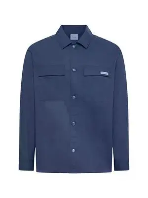 Calvin Klein Flap-pockets Shirt - Blue
