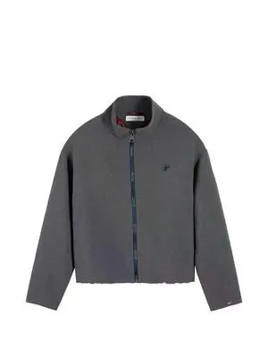Tommy Hilfiger Logo-embroidered High-neck Jacket