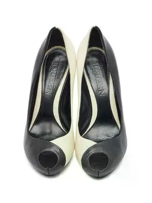 Alexander McQueen Peep-toe Heeled Pumps