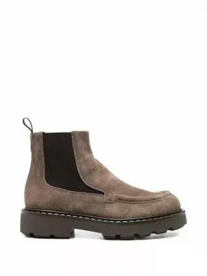 GUGLIELMO ROTTA Wes Suede Chelsea Boots - Brown