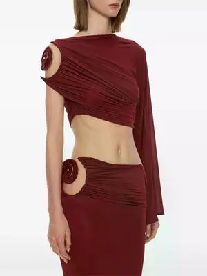 Christopher Esber Aurelia Sculpted-spiral Long Skirt