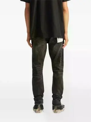 PURPLE BRAND Vintage Heavy Destroy Distressed Bootcut Jeans