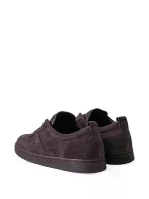 CALCE Suede Panelled Sneakers
