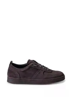 CALCE Suede Panelled Sneakers - Grey