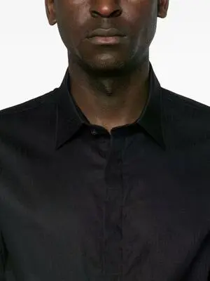 Emporio Armani Monogram-jacquard Shirt