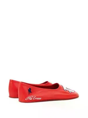 THE EROSE Carla Logo-patch Ballet Flats