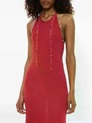 Christopher Esber Beach Quartz Halter Dress