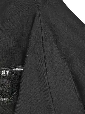 LOUIS VUITTON 2018 Lace-trim Sweater