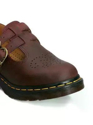 Dr. Martens Perforated Double-strap Shoes