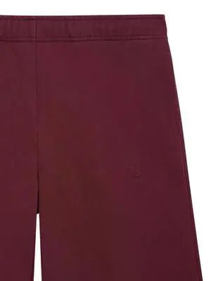 ANINE BING Kacey Sweatpants Burgundy - Red