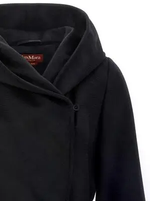 Max Mara New Mang Hooded Belted Coat