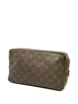 LOUIS VUITTON 1980-2010 Monogram Trousse Toilette 28 Clutch Bag