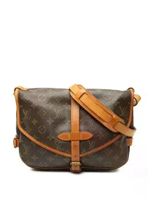 LOUIS VUITTON 1992 Monogram Saumur 25 Crossbody Bag
